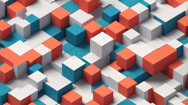 Aerial View of a Complex White Maze Structure with Layered Design and ...