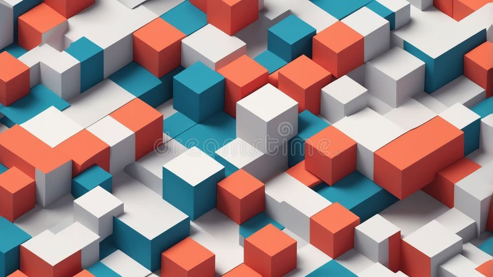 Aerial View of a Complex White Maze Structure with Layered Design and ...