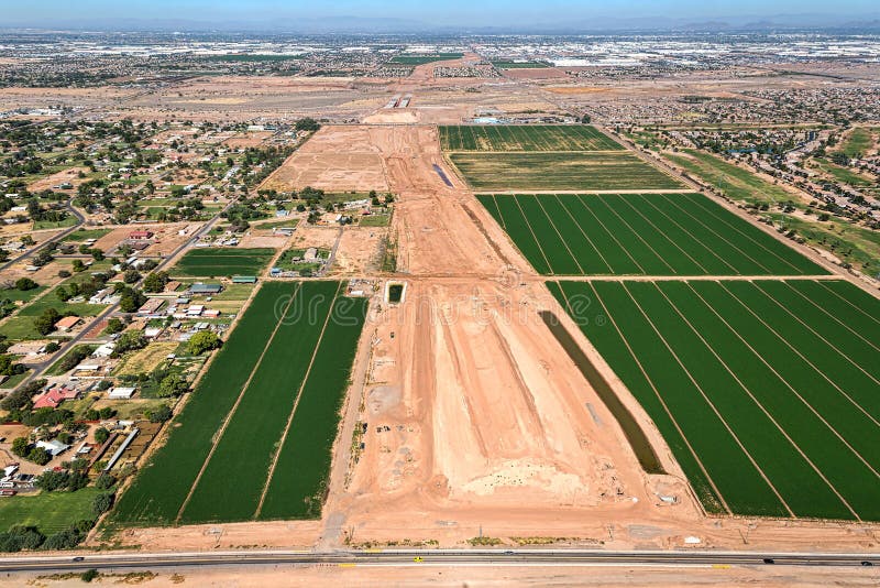 Construction of Future Freeway Stock Photo - Image of south, extension ...