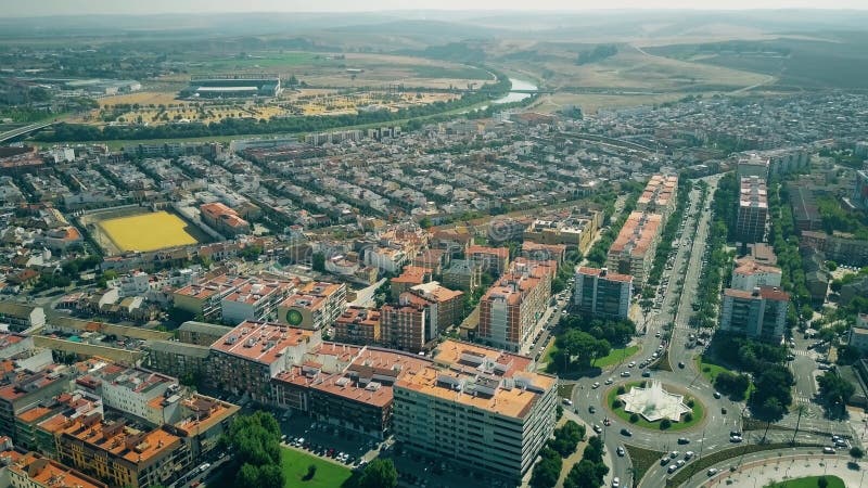Aerial View of Cordoba Suburbs, Spain Stock Photo - Image of spanish ...