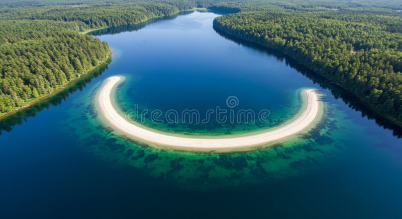 Crescent Sandbar Stock Illustrations – 12 Crescent Sandbar Stock ...