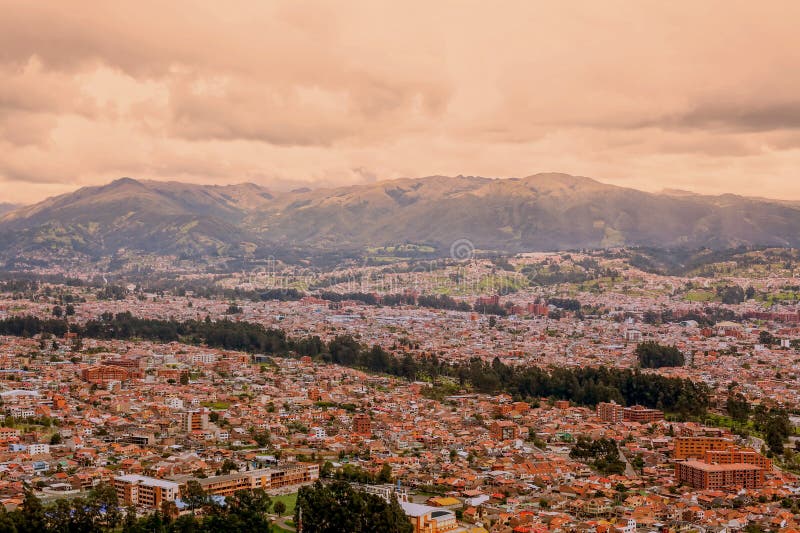 Cuenca, Ecuador stock photo. Image of latino, colonial - 5775772