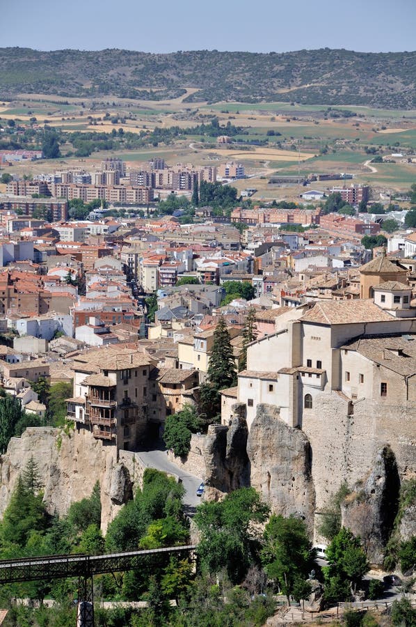 Aerial View of Cuenca, Spain Stock Image - Image of castilla, tourism ...