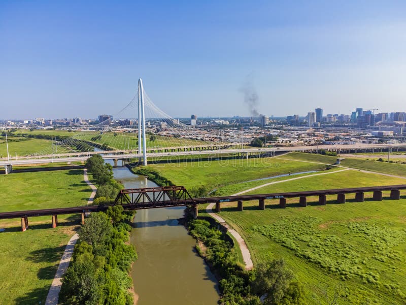 Aerial View of the Dallas Downtown Cityscape Editorial Image - Image of ...