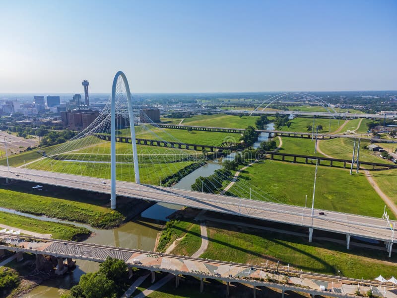 Aerial View of the Dallas Downtown Cityscape Editorial Photo - Image of ...