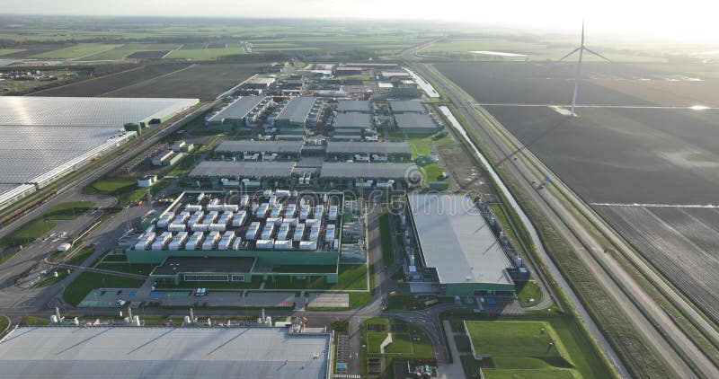 Datacenter in the Eemshaven, Internet Infrastructure Building ...