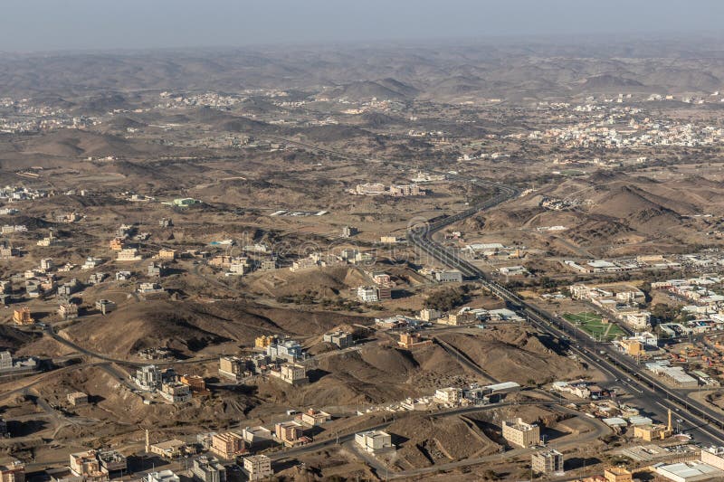 Aerial View of Dhahran Al Janub, Saudi Arab Stock Image - Image of ...