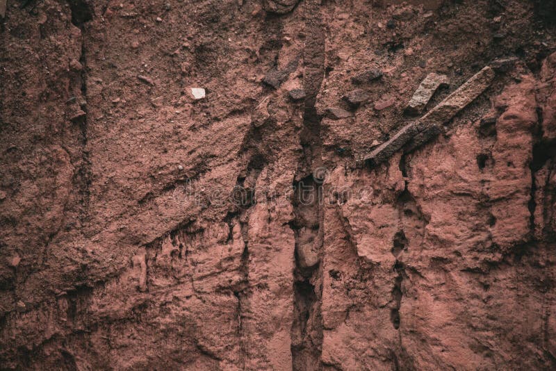 Aerial View of a Dirt Layer Ground Texture for Background Use Stock ...