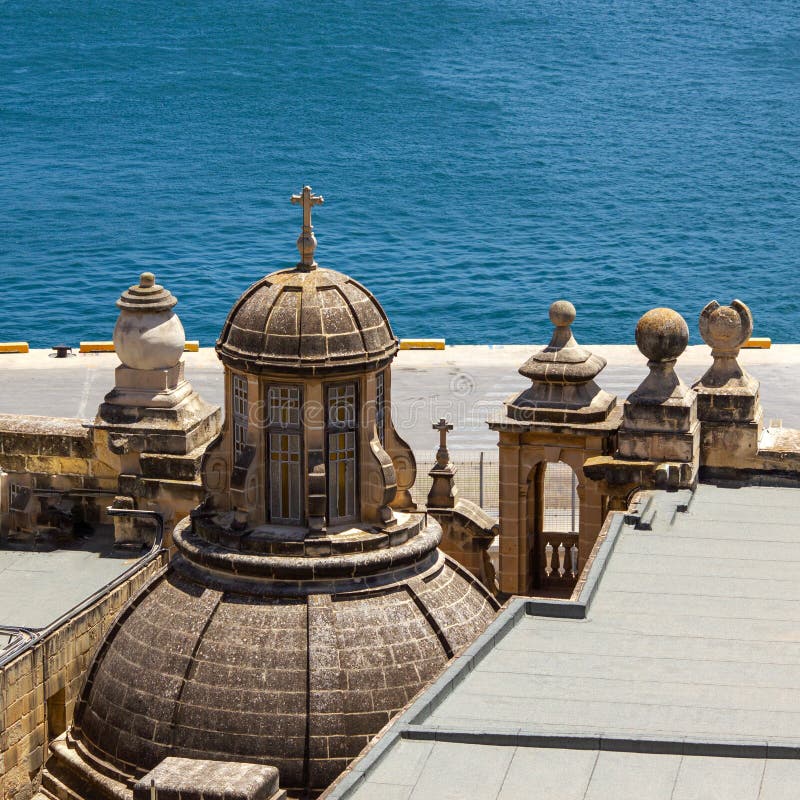 Aerial View of the Dome of Coastal Church Editorial Photo - Image of ...