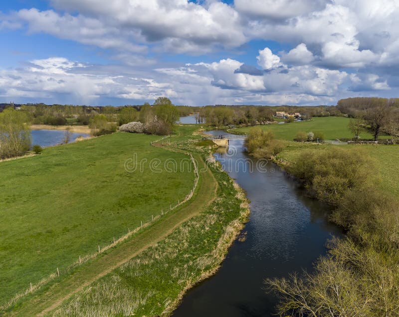 Thrapston, Northamptonshire, England Landscape Stock Photo - Image of ...