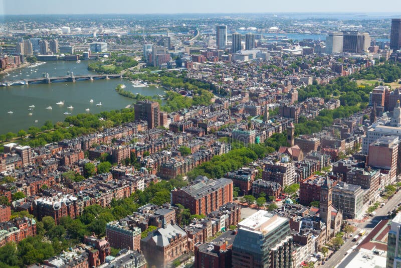 1,372 Aerial Boston Downtown View Stock Photos - Free & Royalty-Free ...