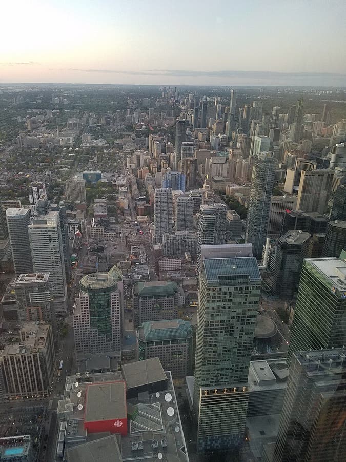Aerial View of Downtown of Toronto, Ontario, Canada Editorial Image ...