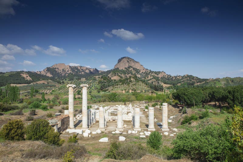 The Temple of Artemis, Sardes (Sardis) Ancient City - Manisa, Turkey ... The Temple of Artemis, Sardes (Sardis) Ancient City - Manisa, Turkey ...