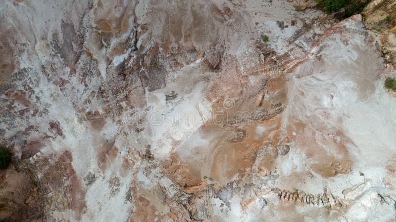 Aerial View of Dry Land Landscape,bird Eye View. Stock Image - Image of ...