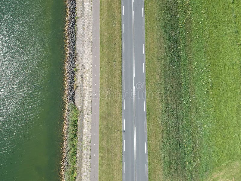 Dutch Road between Villages, Transportation in Netherlands for Cars and ...