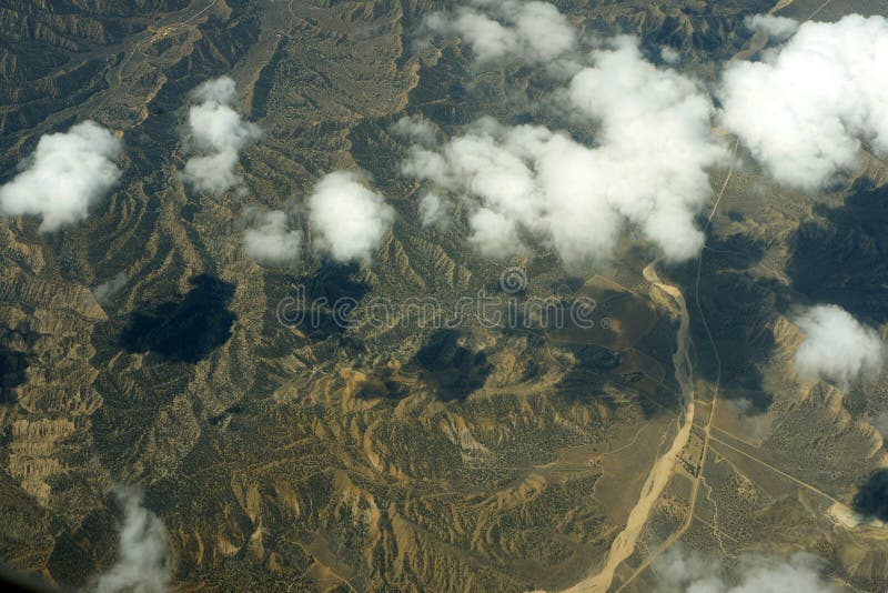 Aerial view of earth stock image. Image of relief, earth - 9835043