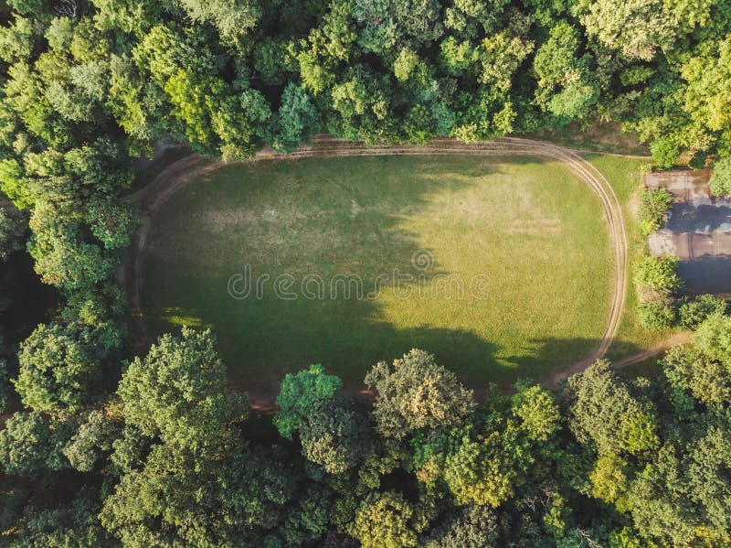 Empty field and stormy sky stock image. Image of trough - 63278425