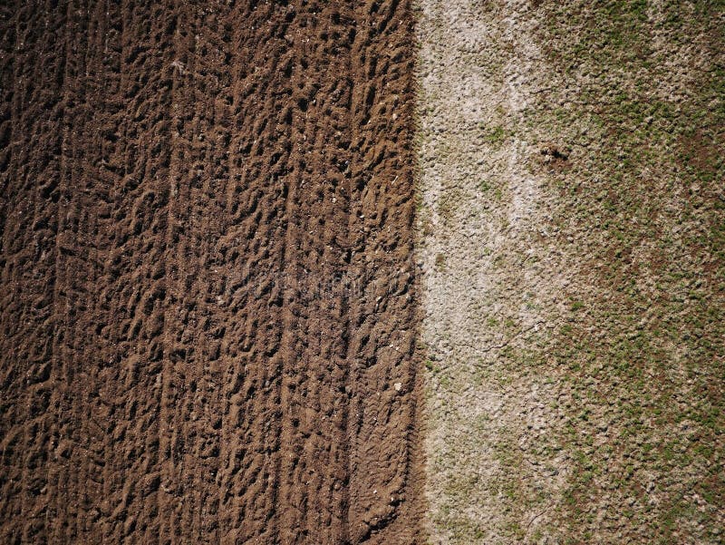 Aerial view of a f field stock photo. Image of nature - 74771630