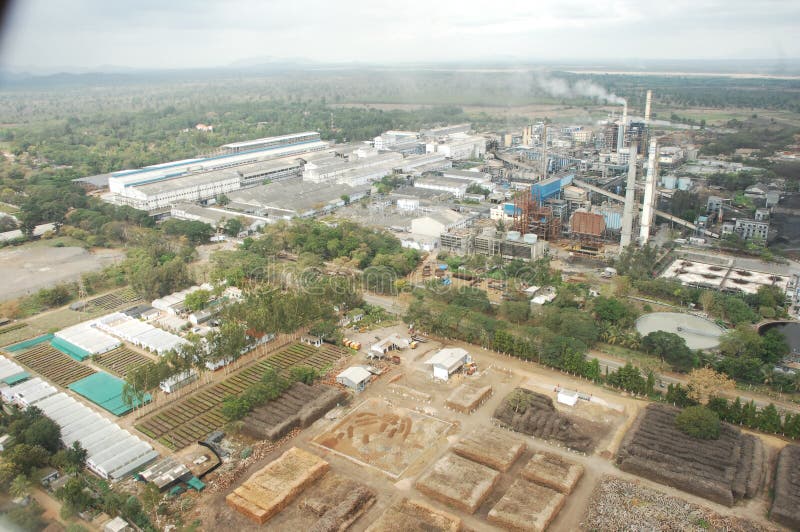 Aerial View of Factory in India Editorial Stock Image - Image of ...