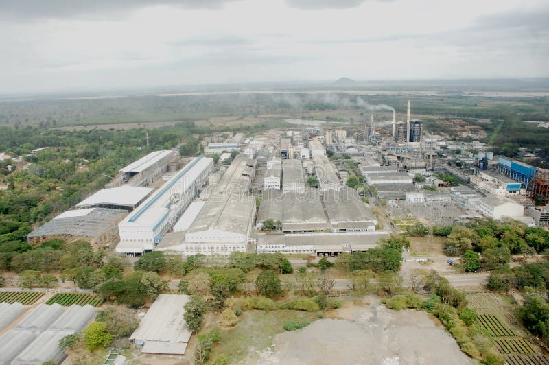 Aerial View of Factory in India Editorial Stock Photo - Image of mill ...