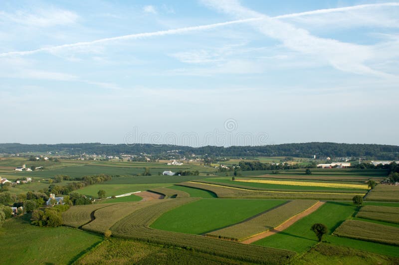 Fields from Above stock photo. Image of lancaster, fields - 99438076