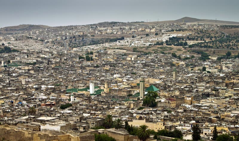 Fes, Morocco stock image. Image of moroccan, architecture - 4742061