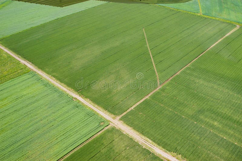 Aerial view of the field stock image. Image of field - 32626889
