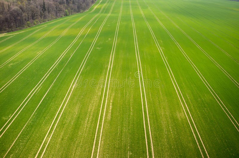 Aerial view of the field stock image. Image of field - 53682209