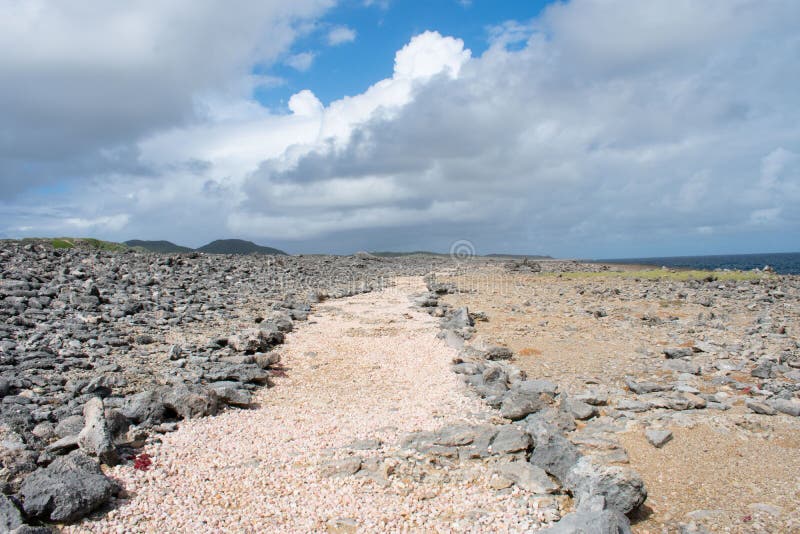 Aerial View of Field with Rocks Stock Photo - Image of grunge, granite ...