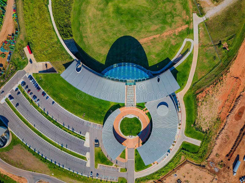 Aerial View of the First Americans Museum Editorial Stock Image - Image ...