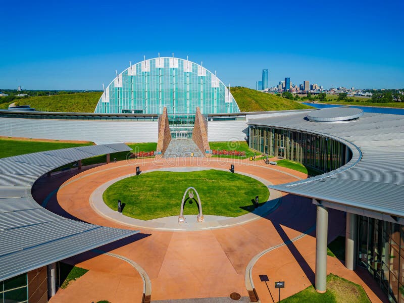 Aerial View of the First Americans Museum Editorial Stock Image - Image ...
