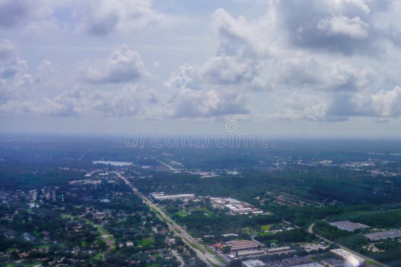 Aerial View of Florida Community Stock Photo - Image of move, paradise ...