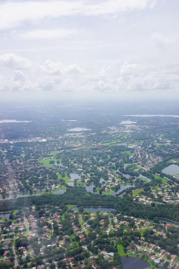 Aerial View of Florida Community Stock Image - Image of lifter, beach ...