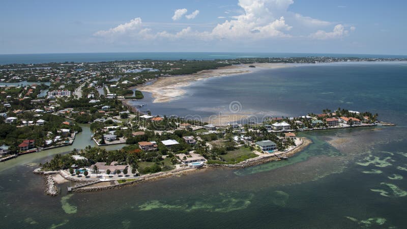 Aerial View of the Florida Keys Stock Photo - Image of blue, holiday ...