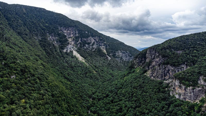 Aerial View of the Forests on the Rocks Stock Photo - Image of mountain ...