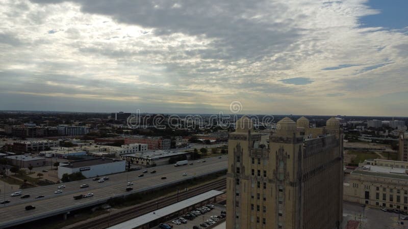 Aerial View of the Fort Worth Downtown in the US Editorial Photography ...