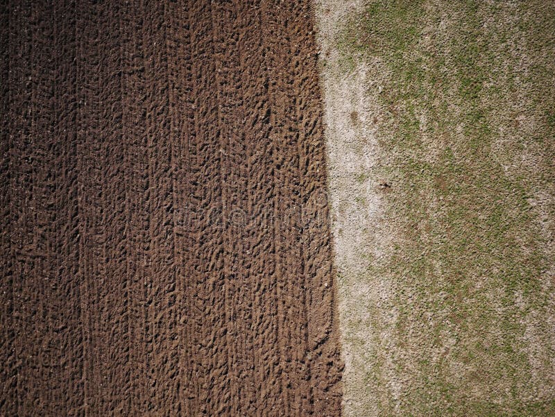 Aerial view of a f field stock image. Image of natural - 103879379