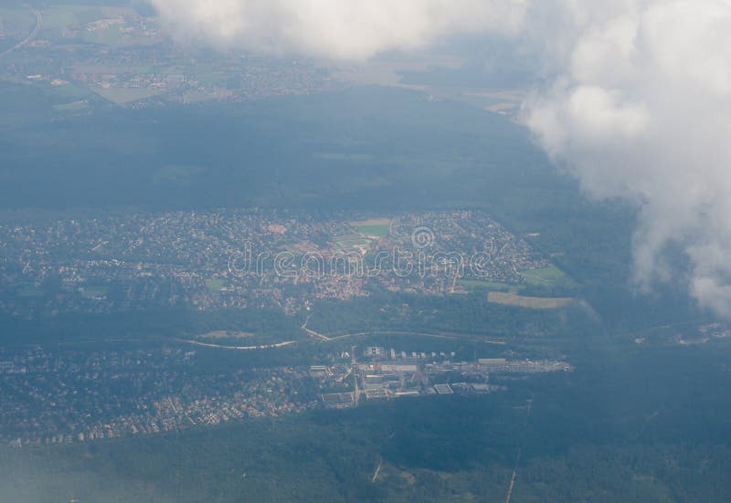 Aerial view of germany stock image. Image of panoramic - 157990273