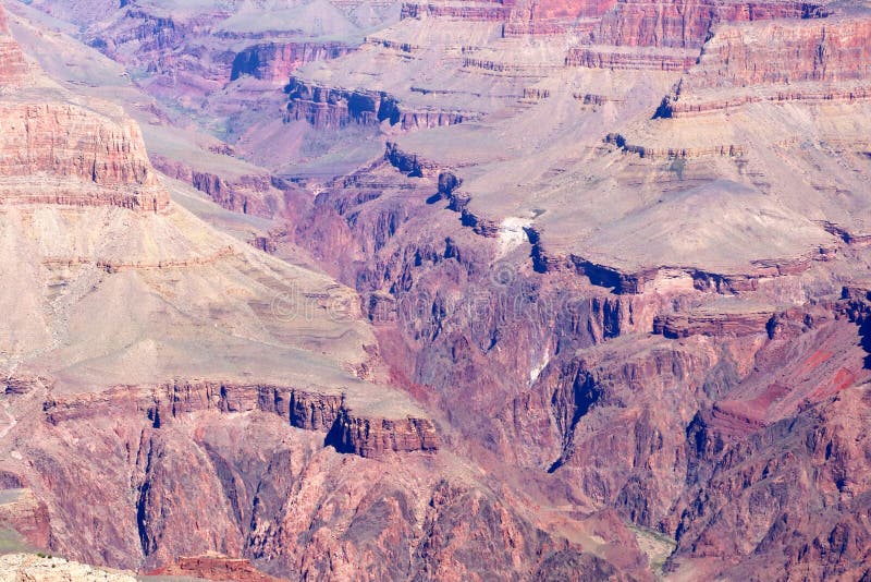 Aerial View of the Gorge at the Grand Canyon. Stock Image - Image of ...