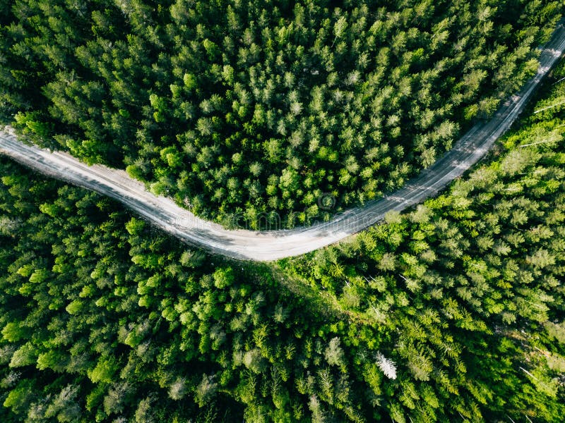 The roadÂ curvedÂ mountain stock image. Image of plants - 44570447