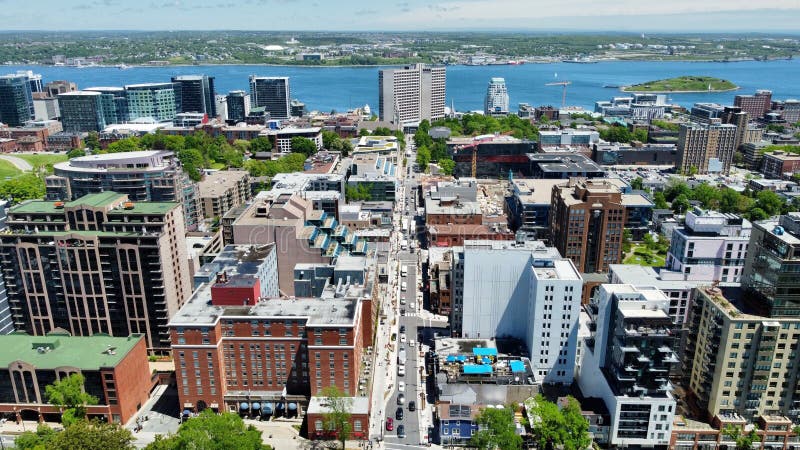 Aerial View of Halifax Municipality Stock Photo - Image of travel ...