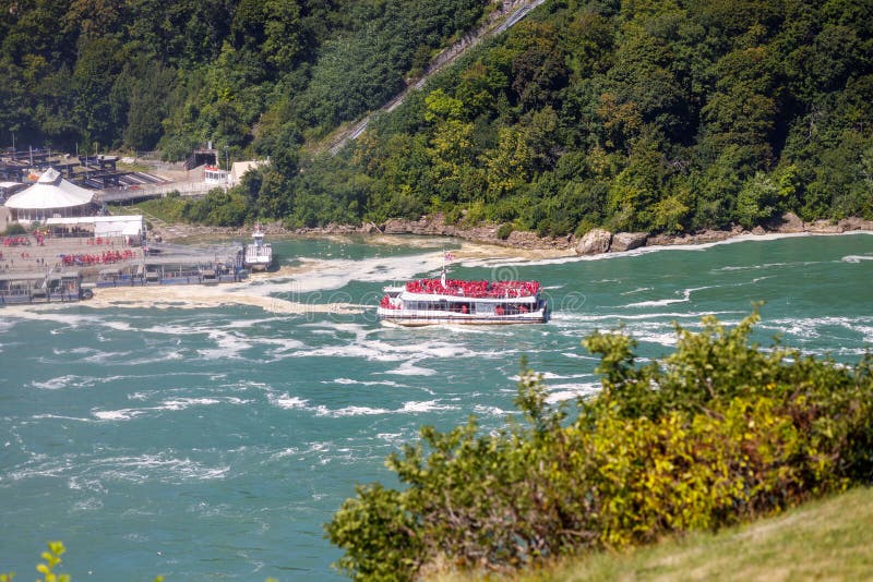 Aerial View of a Harbor with Boats in the River Stock Image - Image of ...