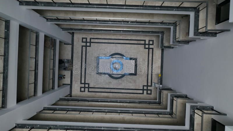 Drone Flight Inside the Premium Complex Under Construction Stock Video ...