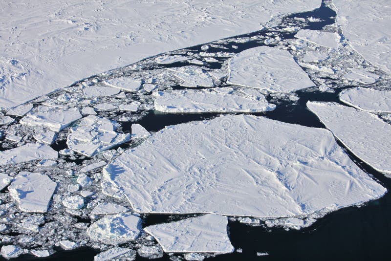 Aerial view of iceberg stock photo. Image of environment - 68367420