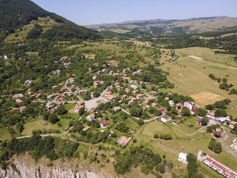 Aerial View of Iskar River Gorge, Bulgaria Stock Photo - Image of ...