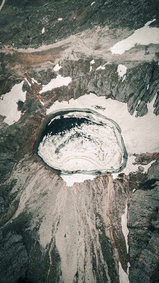 Aerial View of the Lago Di Corvara Stock Image - Image of vertical ... Aerial View of the Lago Di Corvara Stock Image - Image of vertical ...