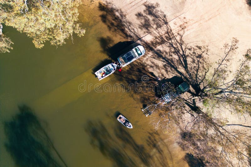Aerial View of Lake Eildon, Victoria, Australia. Stock Photo - Image of ...
