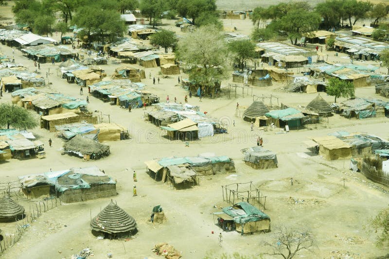 Aerial View Of Landscape In South Sudan Editorial Photography - Image ...