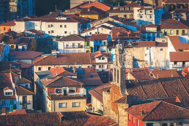 Aerial View of Laredo Town, Spain Stock Image - Image of cantabria ...