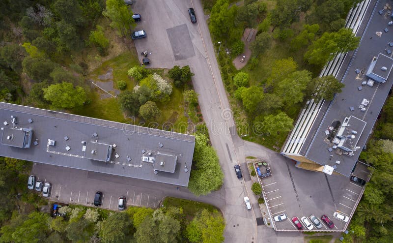 Aerial view of the lehtisa stock photo. Image of city - 71793290